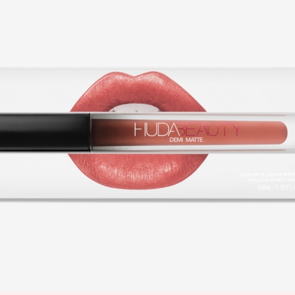 HUDA BEAUTY | Makeup | Huda Beauty Demi Matte Cream Lipstick In Shero ...
